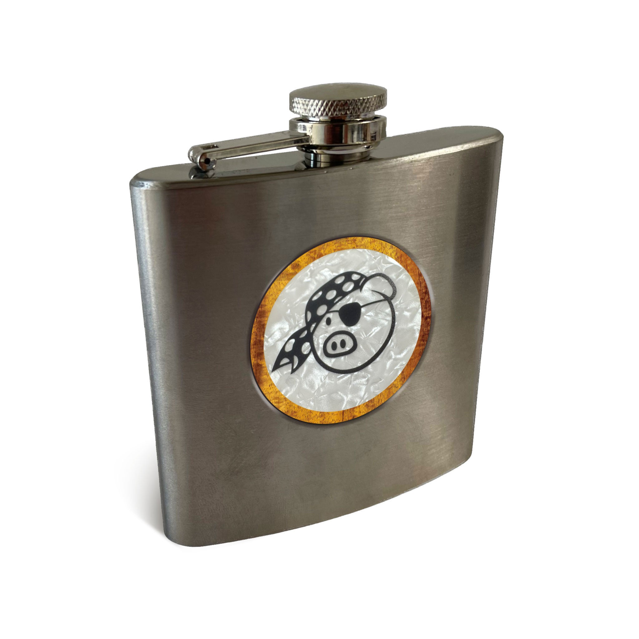 Pork Pie Whiskey Flask – ThaliaCapos.com