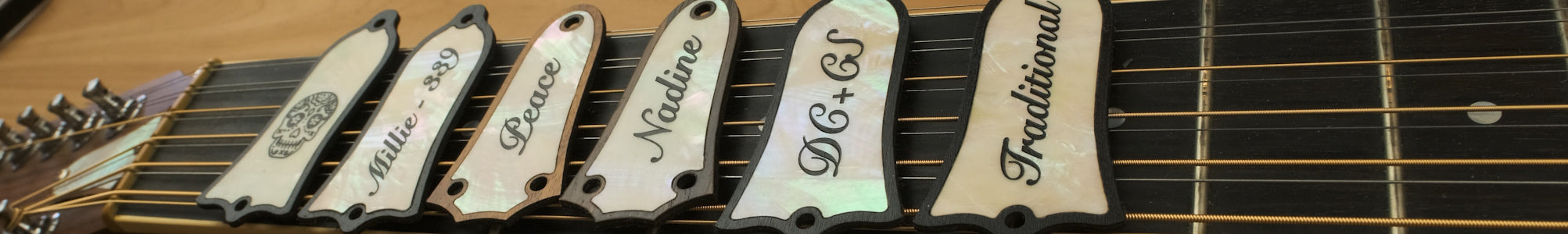 Custom Inked Truss Rod Covers